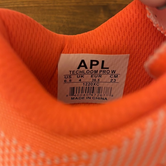 APL | Shoes | New Apl Tennis Shoes Techloom Pro Trainer Neon Orange ...